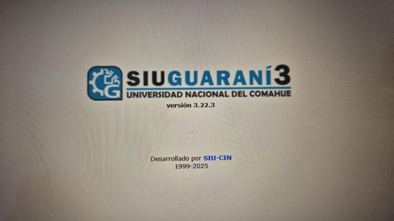 La UNCo tiene SIU-Guaraní 3, un nuevo sistema de gestión académica ...